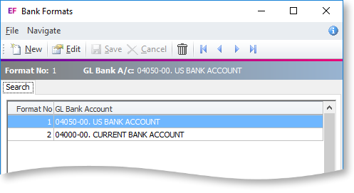 Exo Business Help - Bank File Format Setup