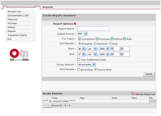 Exo Business Help - Reporting