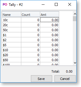 Exo POS Help - Performing a Declaration