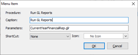 Exo Business Help - Running GL Reports