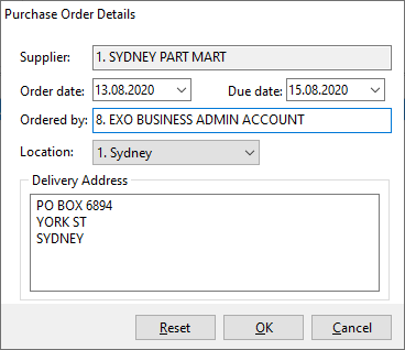 Exo Distribution Advantage Help - On-Demand Purchase Orders - General ...