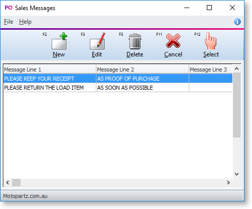 Exo POS Help - Adding Messages and Narratives