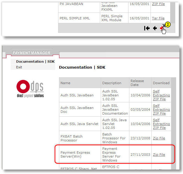 Setting up the DPS Gateway Server Software