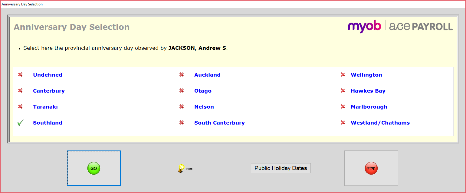 Create an Employee Leave Profile