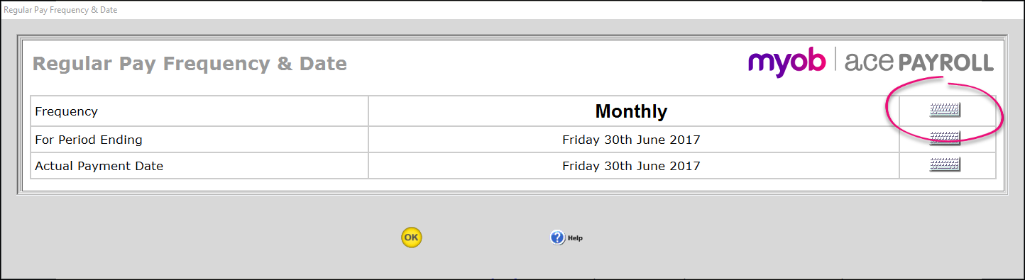 Using multiple pay frequencies