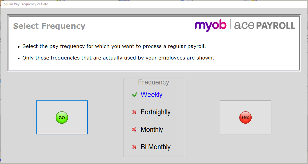 Using multiple pay frequencies