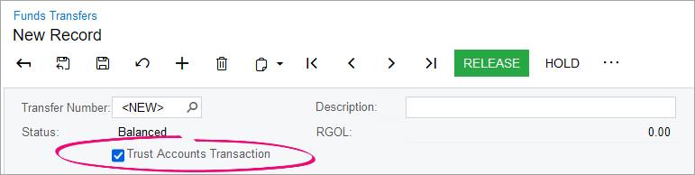 Making trust payments