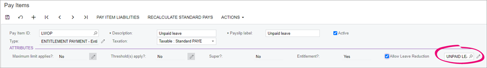 Setting up leave without pay (LWOP) - NZ only