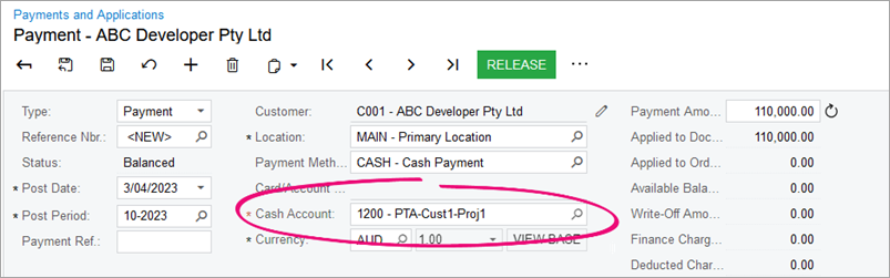 Making trust payments